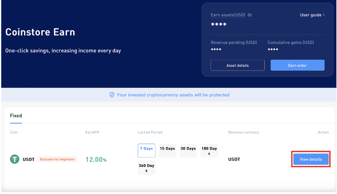 What Is Coinstore Earn and How to Use It? – Help Center