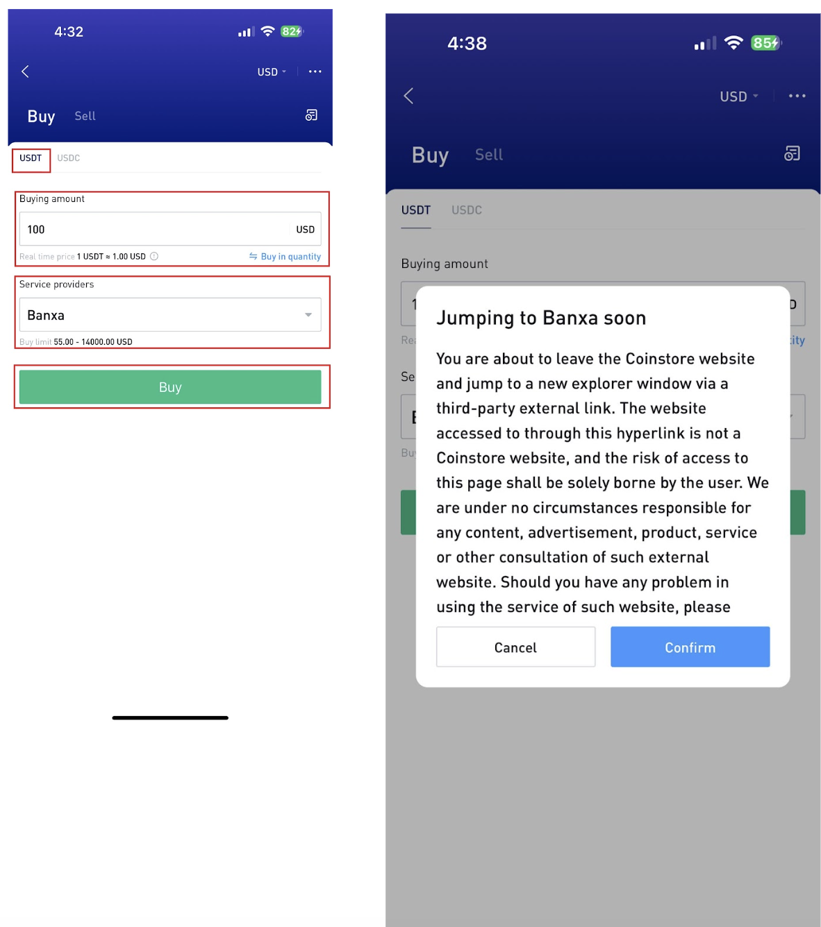Banxa로 암호화폐를 구매하는 방법? – 고객 지원