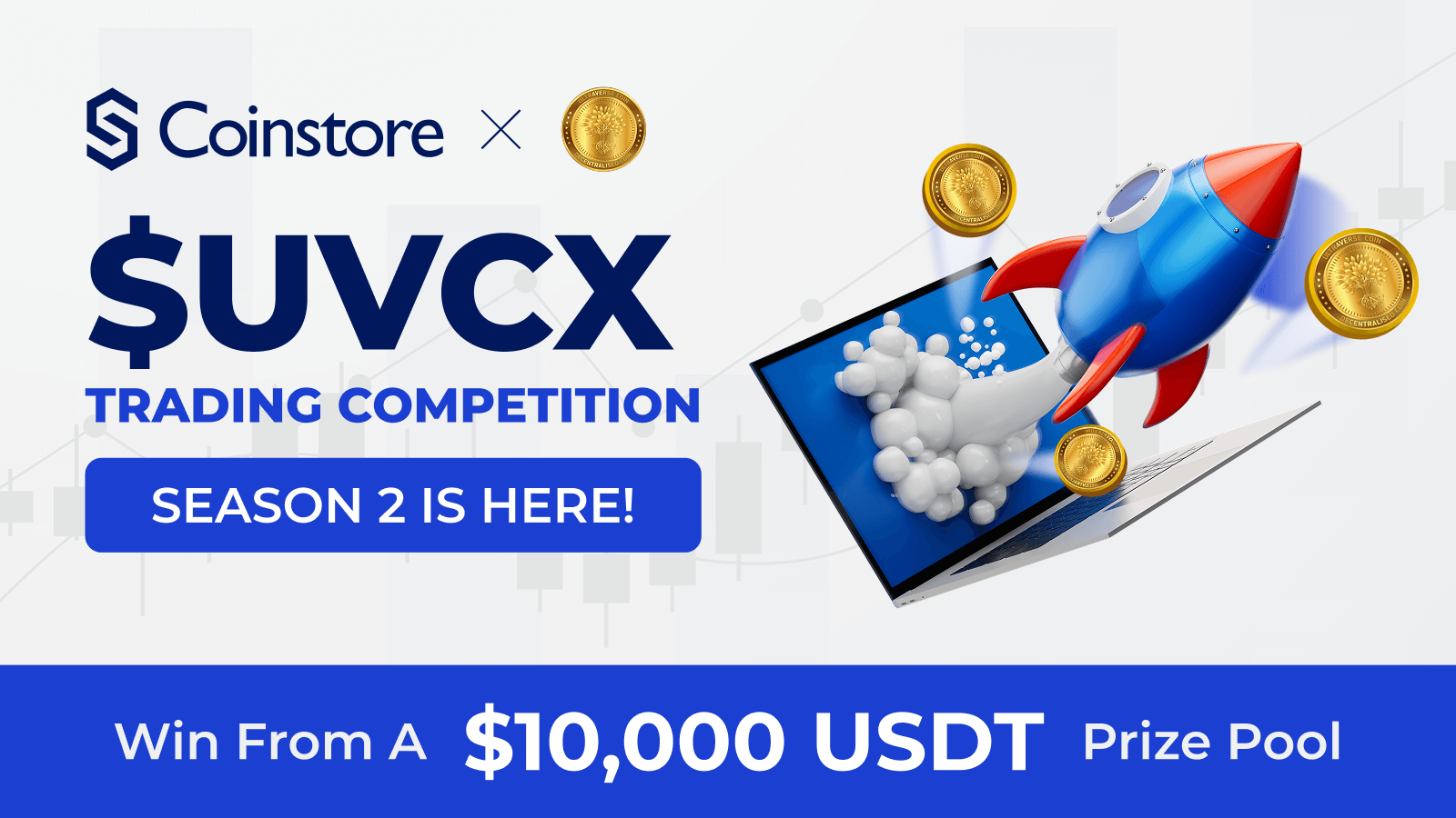 UltraverseX Coin($UVCX) Trading Competition season 2： $10,000 to Be Won ...