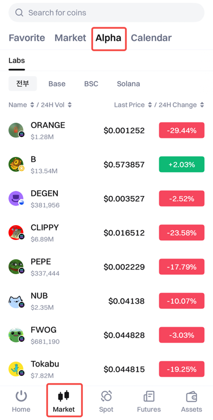 Coinstore Alpha Trading Guide (APP) – Help Center
